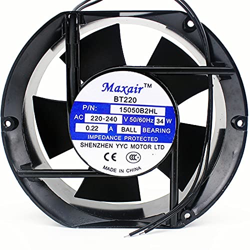 Amazon.com: 15050B2HL Maxair/BT220 220V 0.22A 34W 17251 AC Cooling Fan ...