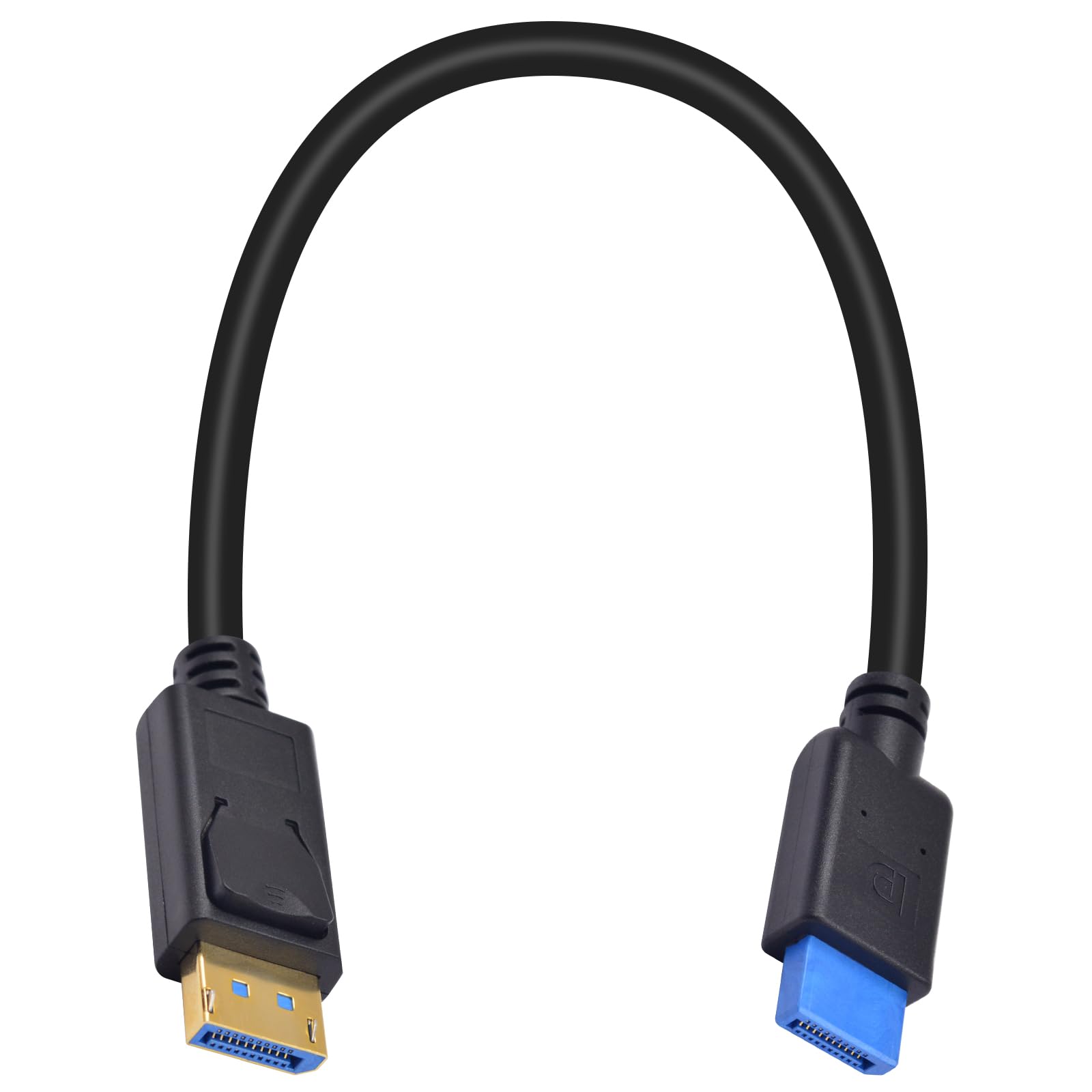 Amazon.com: Poyiccot 8K Displayport 1.4 Cable, Short Displayport Cable ...