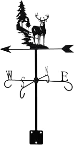 Amazon.com : WOHSAO Weather Vane Metal Wind Spinners for Yard and ...