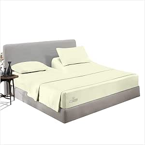 Amazon.com: SGI bedding Adjustable Split Head Flex Top Cal King 36" Microfiber Sheet Set Ultra ...