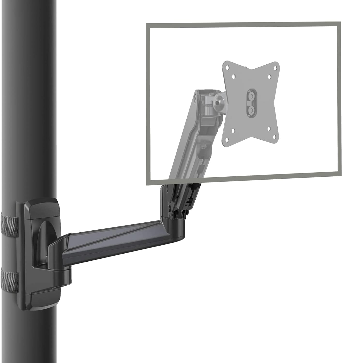 CondoMounts CLMMMAB2022 Full Motion Pillar Monitor Mount | WorkBench ...