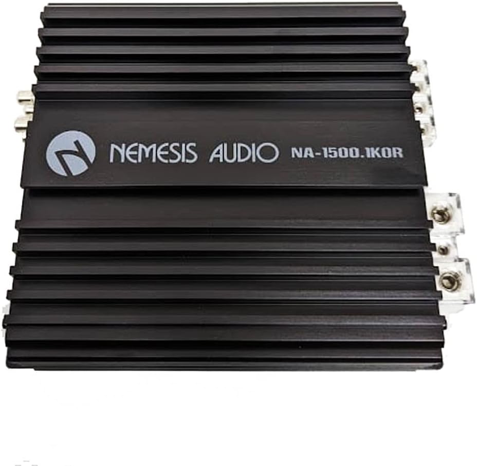 Amazon.com: Nemesis Audio NA-1500.1KOR 1500W RMS Monoblock Car Stereo ...