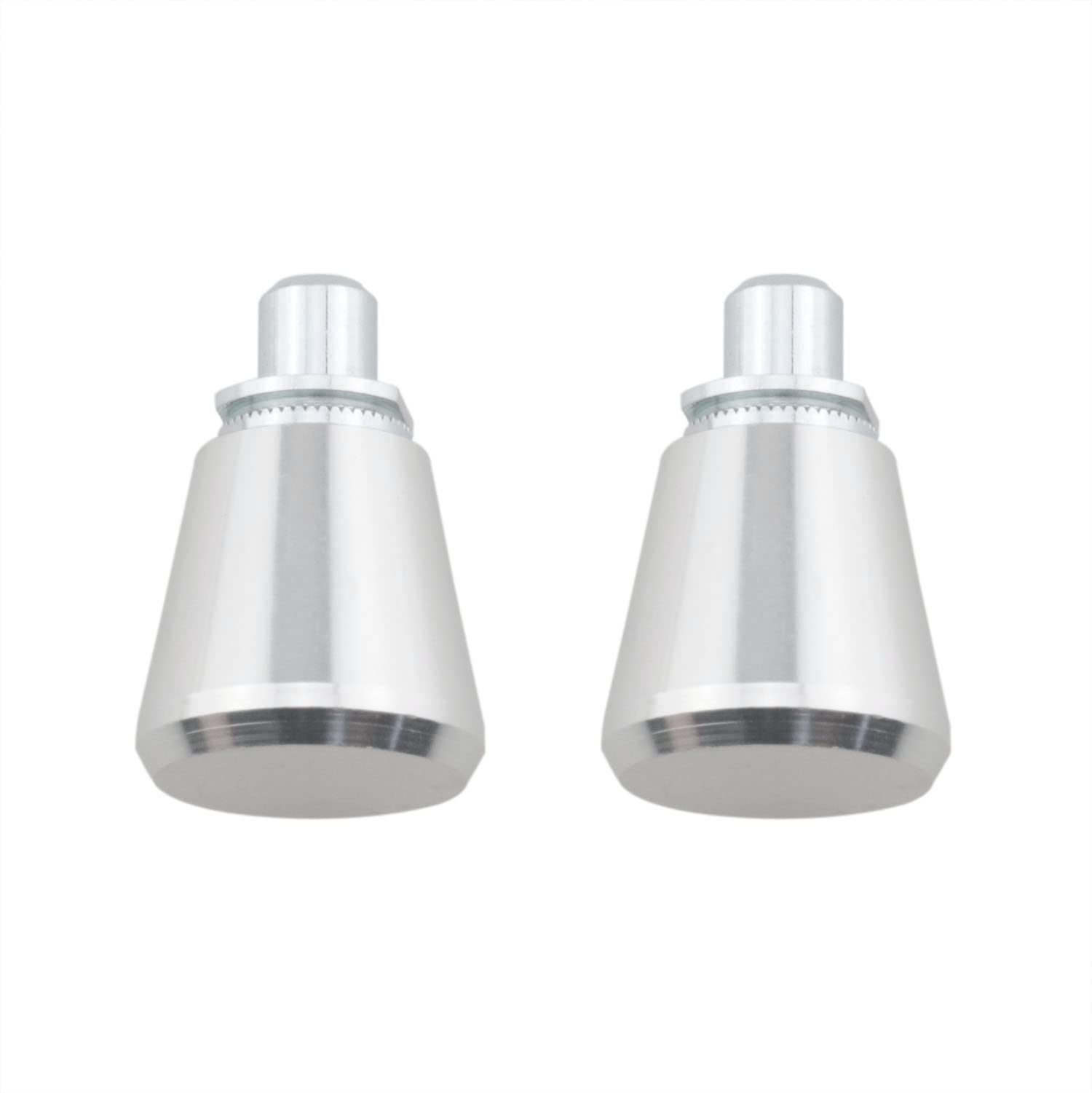 HJGarden 2pcs Spring Loaded Plunger Knob Spring Pin Aluminum Spring ...