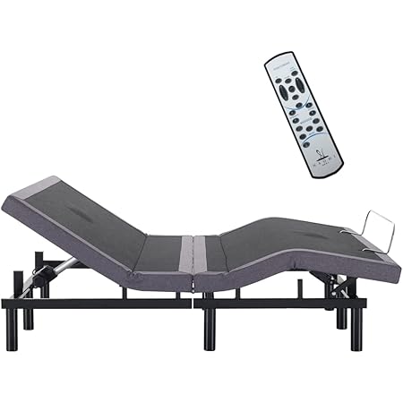 Amazon.com: Amazon Basics Adjustable Bed Base with Head and Foot ...