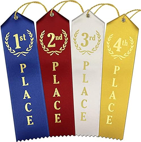 Amazon.com : RibbonsNow 1st - 6th Place Award Ribbons - 72 Total ...