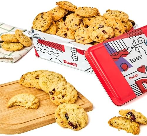 Amazon.com: David's Cookies Cranberry Pistachio Biscuits 1-Pack ...
