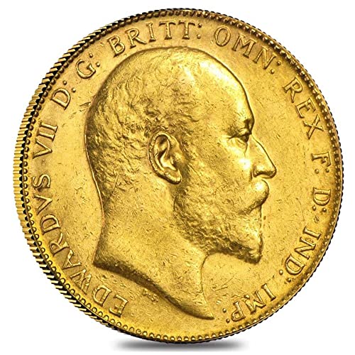 Edward Pound Gold Coin (Fresh Newly Manufactured) : Amazon.in: Jewellery