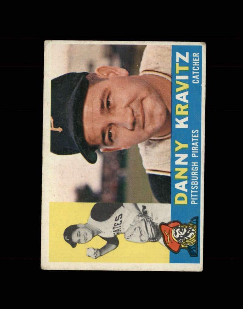 Amazon.com: 1960 Topps Baseball #238 Danny Kravitz STARX 4 VG/EX ...
