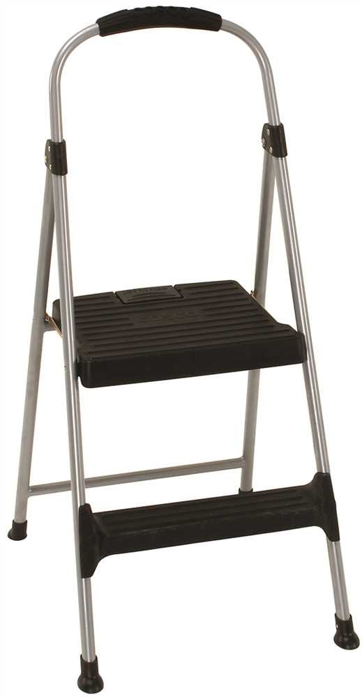 Snapklik.com : Cosco 11310PBL4 Signature Series Two Step Steel Step Stool