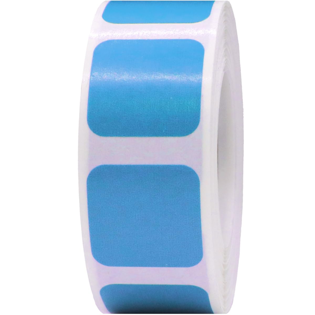 Amazon.com : Light Blue Square Color Coding Labels - 3/4 Inch Vibrant ...