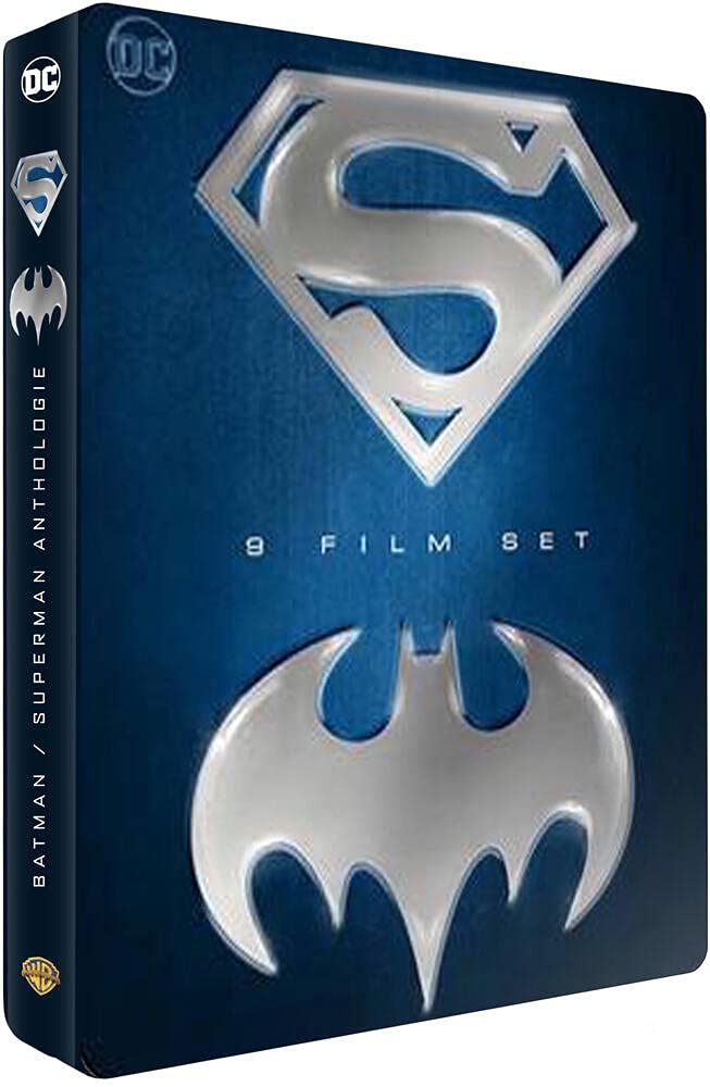 Amazon.com: Batman / Superman - Coffret 9 films - DVD - DC COMICS ...