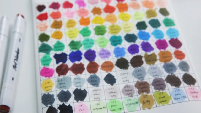 100 Colors Marker Pens, Double Point Art Markers Set