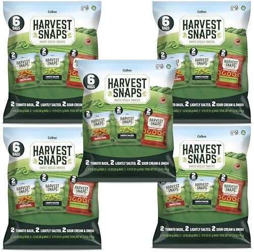Amazon.com : Harvest Snaps (Mixed Multi Pack, 30 Snack Packs), 1.0 ...