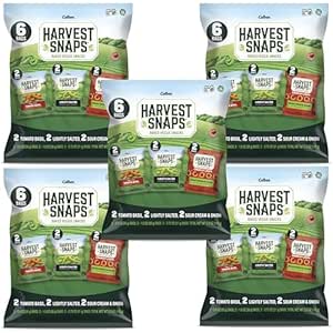 Amazon.com : Harvest Snaps (Mixed Multi Pack, 30 Snack Packs), 1.0 ...