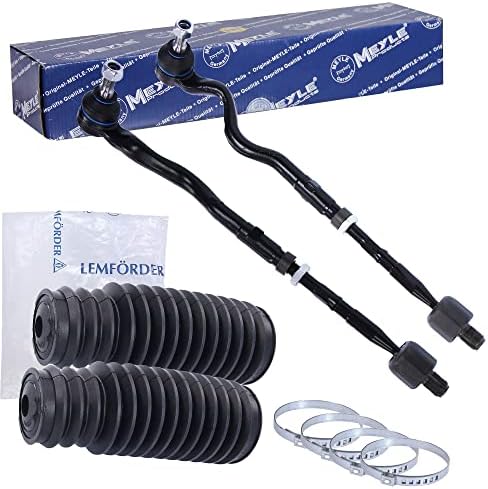 2x MEYLE Spurstange Axialgelenk Lenkstange komplett + 1x LEMFÖRDER ...