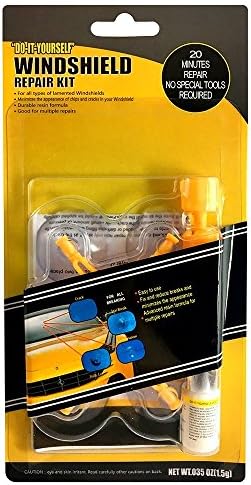 2 in 1 Car Glass chip Repair kit Resin Windshield Repair Kit for Chips ...