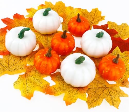 Amazon.com: Artificial Pumpkins for Decorating, 38 Pcs Fall Decor Set ...