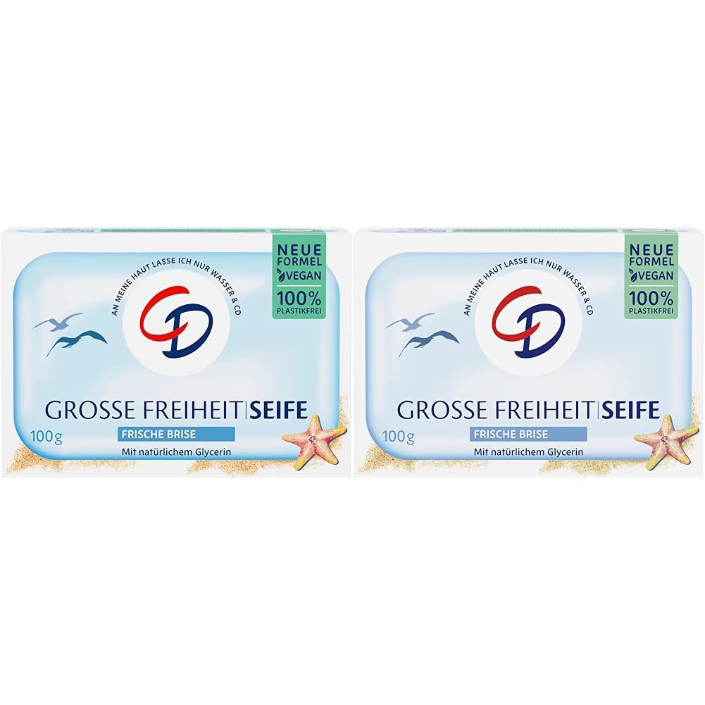CD MILDE SEIFE GROSSE FREIHEIT "frische Brise" 100G vegan & ohne ...