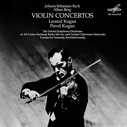 Amazon.com: Bach & Berg: Violin Concertos : Leonid Kogan, Pavel Kogan ...