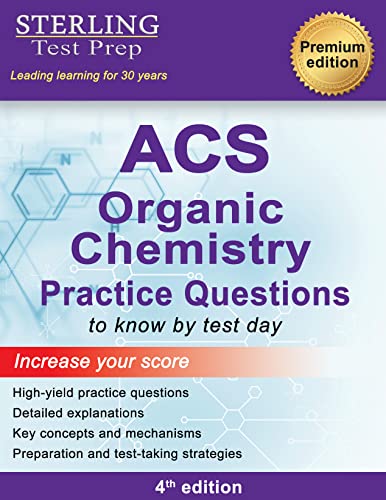 ACS Organic Chemistry: ACS Examination in Organic Chemistry, Practice ...