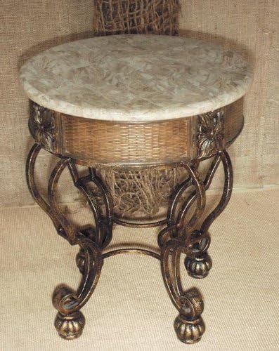 Amazon.com: Plantation Round Side Table : Home & Kitchen
