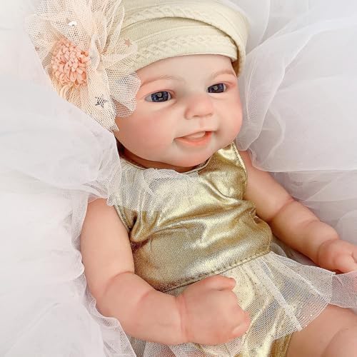 Amazon.com: Aniiyy Reborn Baby Dolls 16Inch Full Body Solid Silicone ...