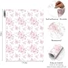 Amazon.com - JarThenaAMCS Pink Floral Shelf Liner Self Adhesive Vintage ...