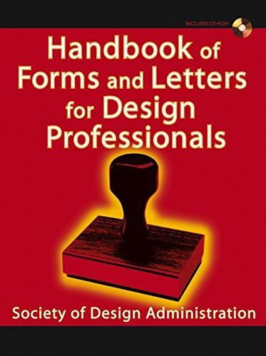 Handbook of Forms and Letters for Design Professionals: Society of ...