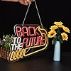 Amazon.com: Back To The Future Neon Sign for Wall Decor Neon Signs with ...