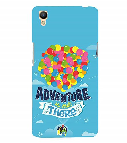 Nextgen Designer Mobile Skin for Oppo A37 (Balloons Colourful Ballons ...