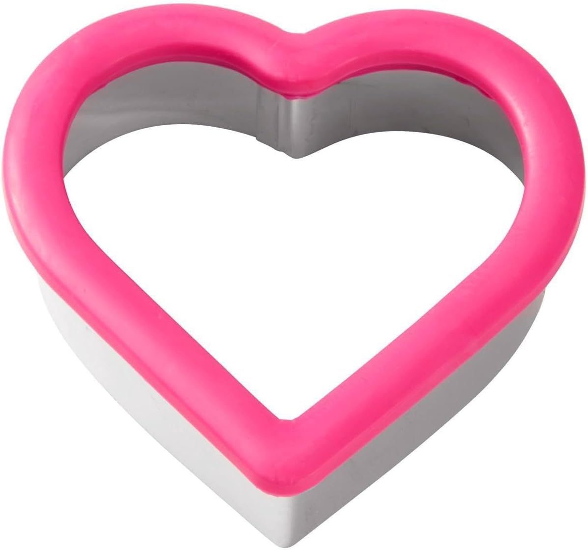 Amazon.com: Wilton Comfort Grip Heart Cutter: Valentines Cookie Cutters ...