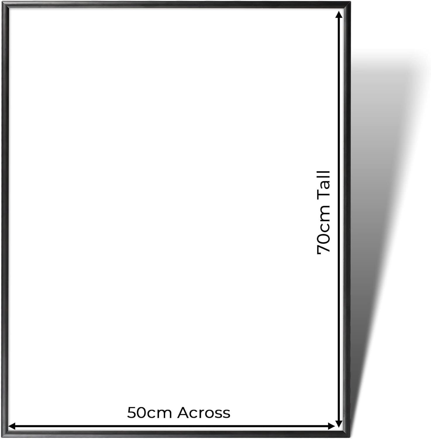 Fabian Clarke London® Aluminium Picture Frame 50×70 Black Large Size ...