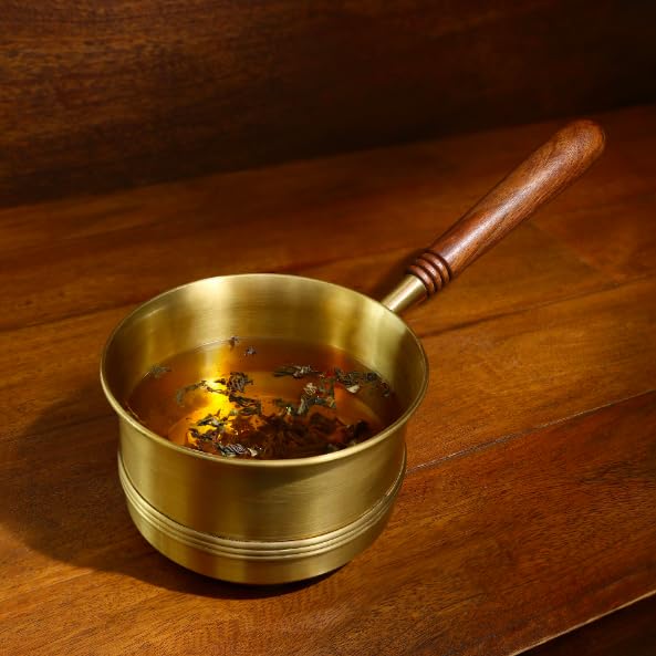 Buy Modern Brass Lightweight Tea Pan 750 ML Online at Low Prices in ...