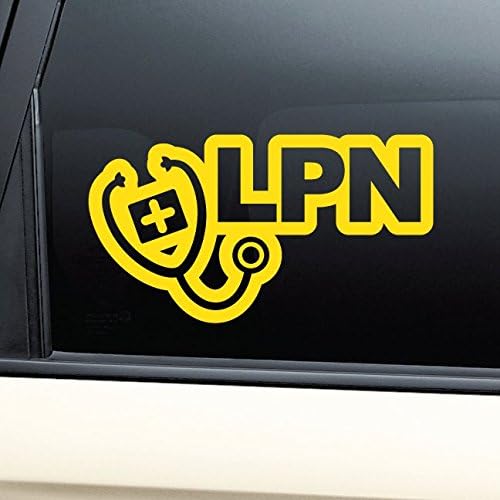 Amazon.com: LPN Licensed Practical Nurse Vinyl Decal Laptop Car Truck ...