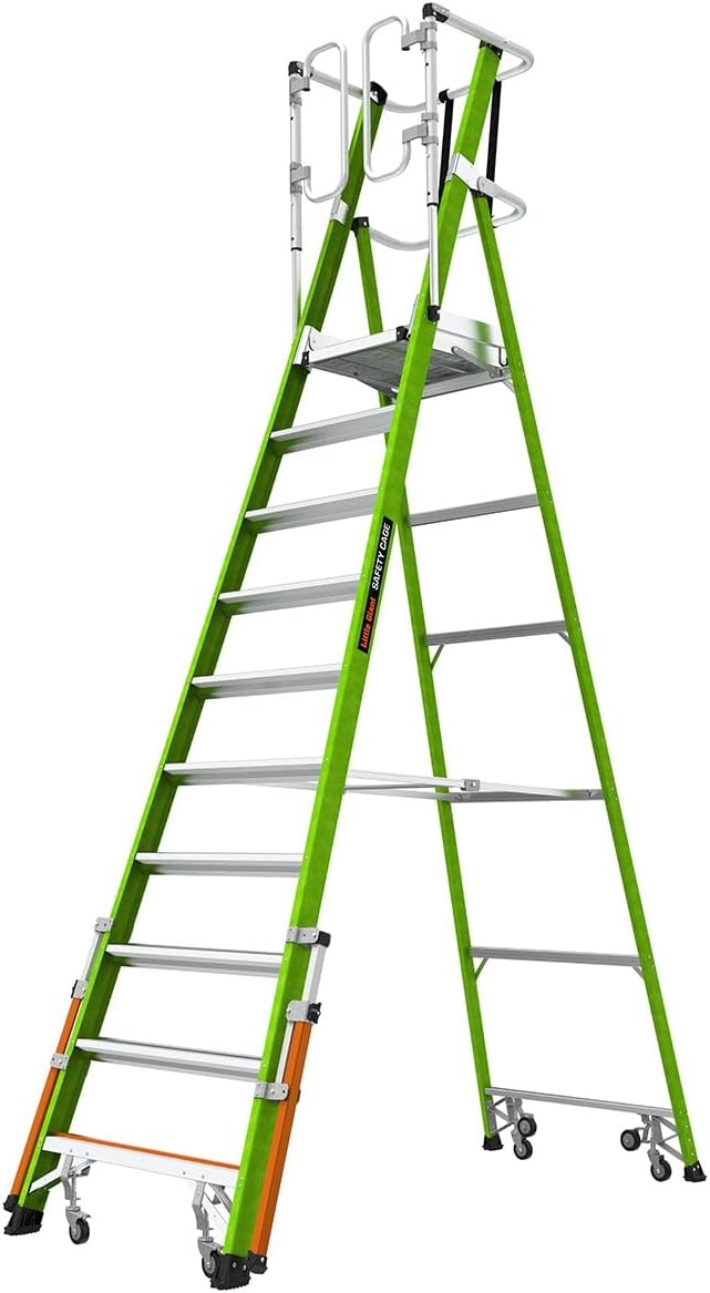 Amazon.com: Little Giant Ladder Systems Safety Cage 2.0, M10, 10ft ...