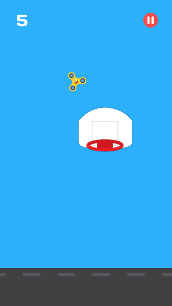 Spinny Dunk - Help Flappy Fidget Spinner Hit Into Basketball Hoop: Shot ...