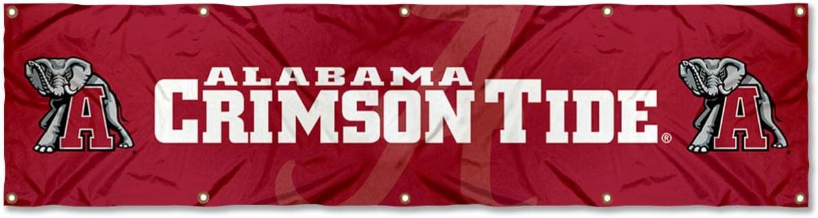 Amazon.com : College Flags & Banners Co. Alabama Crimson Tide Stars and ...