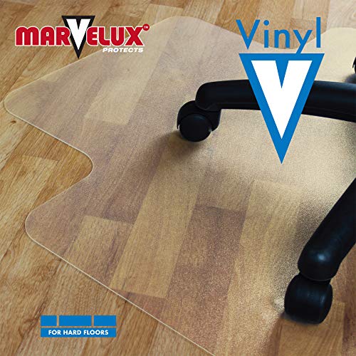 Snapklik.com : Marvelux Vinyl (PVC) Office Chair Mat For Hardwood ...