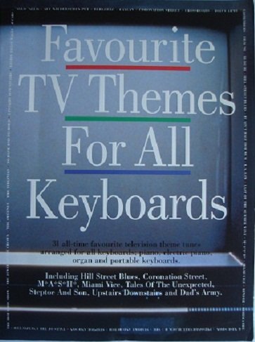 Amazon.com: Favourite TV Themes for All Keyboards: 9780711973299 ...