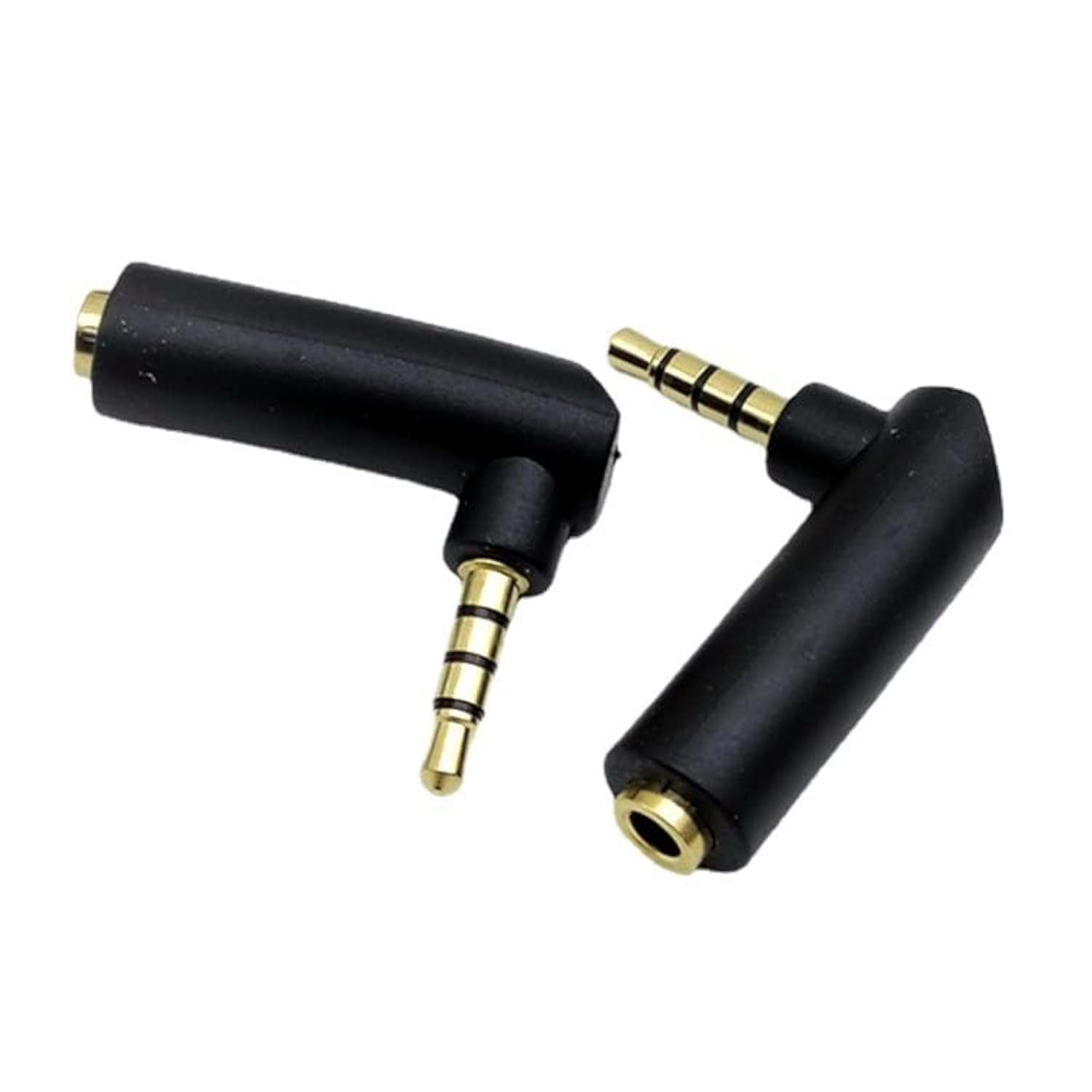 Amazon.com: BUBUCAM 3.5mm Angle Male to Female Audio Adapter, 90 Degree ...