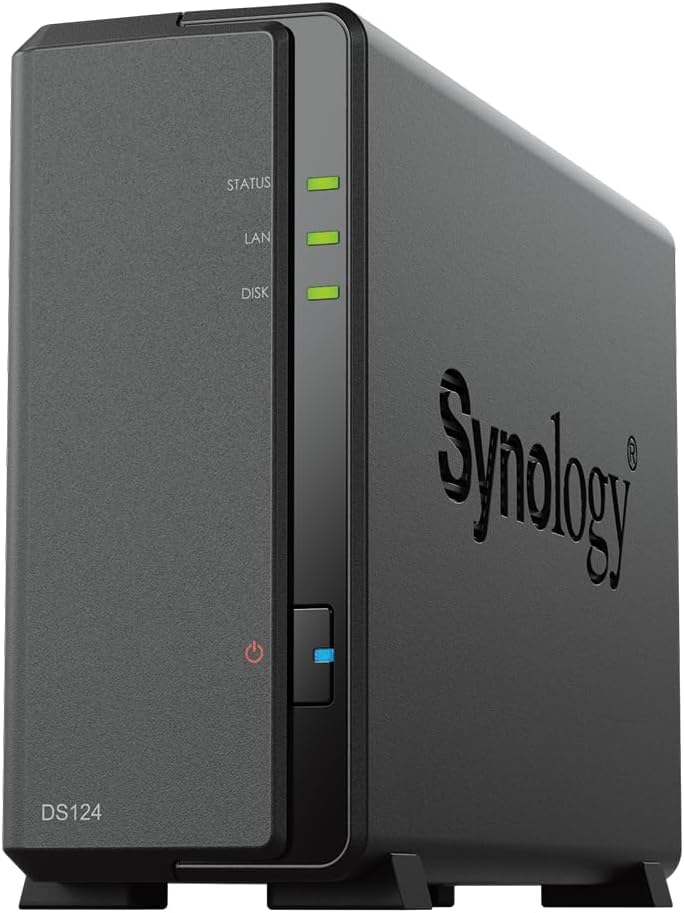 Synology 2-Bay NAS DS223 (Diskless) Black : Amazon.co.uk: Computers ...
