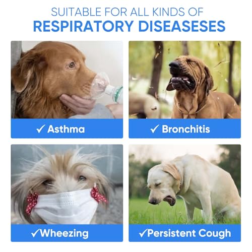 Topicy Cat Inhaler Spacer, Aerosol Chamber Mask For Pets, Handheld ...