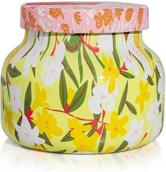 Amazon.com: Capri Blue Scented Candles - Pattern Play Glass Jar Candles - Long Lasting Soy Wax ...