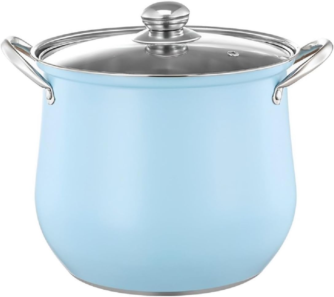 Amazon.com: VOTTERCO Nonstick Stockpot With Lid 5 Quart, Professional ...