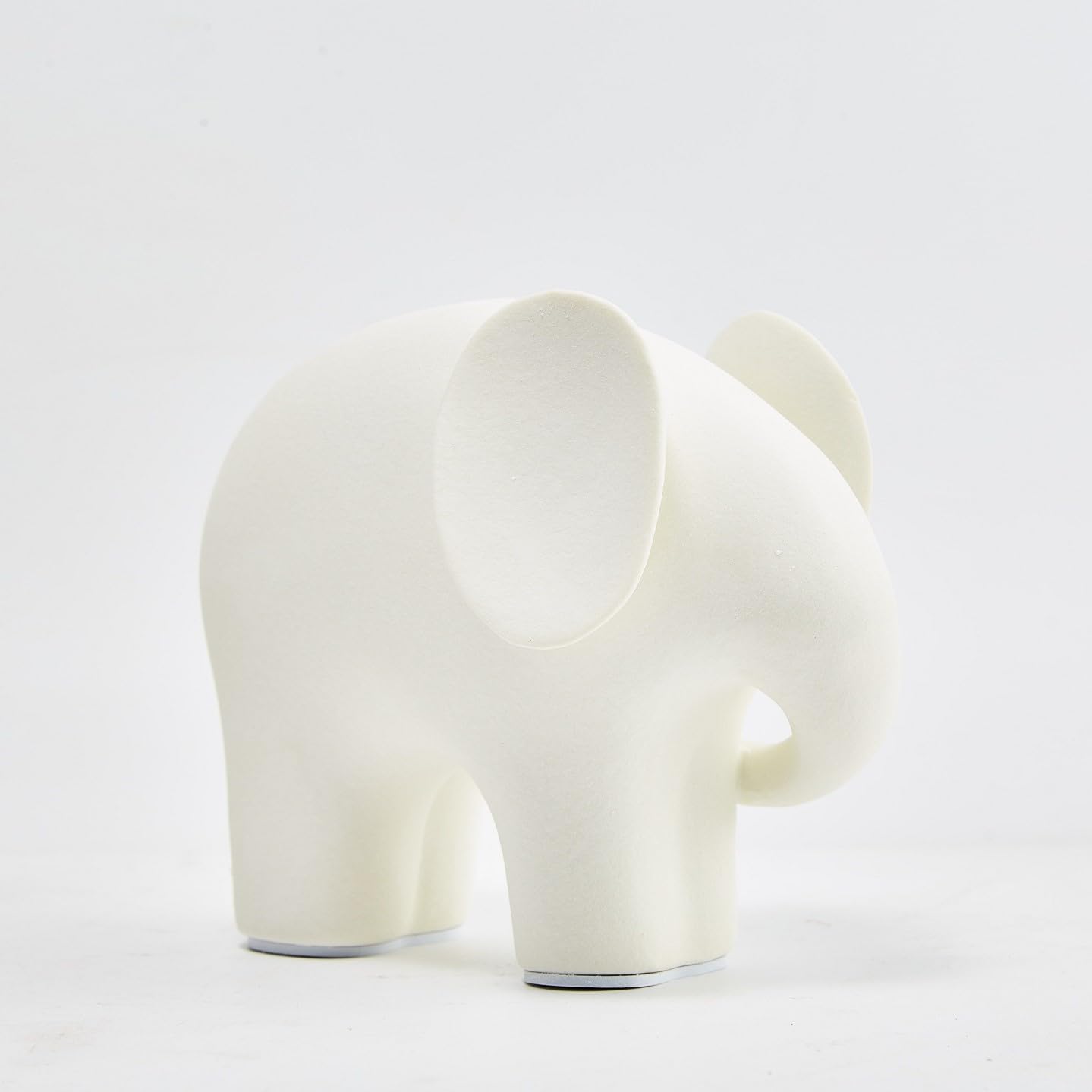 Modern Simple Ceramic White Elephant Living Room Home Office Decoration ...