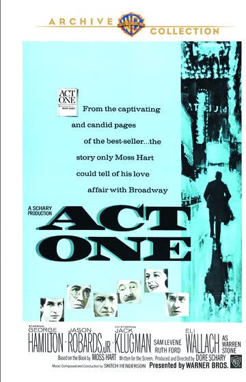Amazon.com: Act One : Dore Schary, George Hamilton, Jason Robards, Jack ...