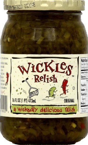 Amazon.com : Wickles Pickle Relish , Size 16 Oz , Pack Of 6 : Grocery ...