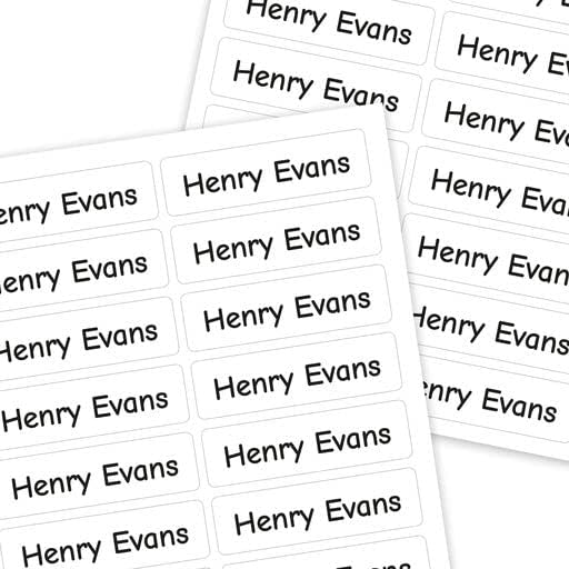 Amazon.com : Label Land Mini Labels 1.5”x0.4” - 66-Pack Custom Name ...