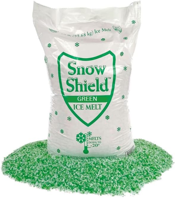 Amazon.com : Green Snow Shield Ice Melt (50 LBS) - A Pet Safe Ice Melt ...