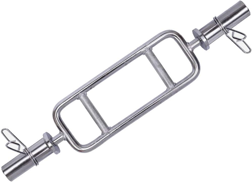 Amazon.com : Barbell Bar, 34" Cap Barbell Standard Threaded Tricep Bar ...